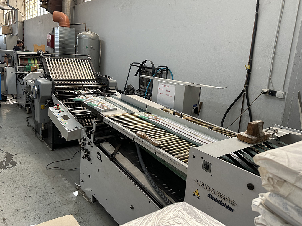 Used Finishing Machineries – Antonopoulos